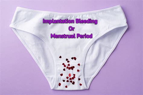 Is It Implantation Bleeding Spotting Or Menstrual Period Know The Difference Being The Parent