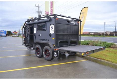 2016 Royal Flair Raptor 115 Tandem Toy Hauler Overland Trailer