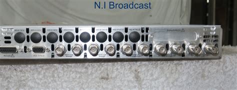 Tektronix Wvr6100 Sdi Composite Rasterizer For Waveform Vectorscope N I Broadcast Ltd