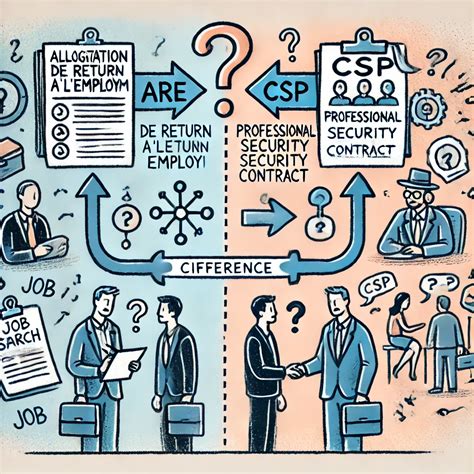 Allocation De Retour à Lemploi Are Ou Csp Quelles Différences Csp Info