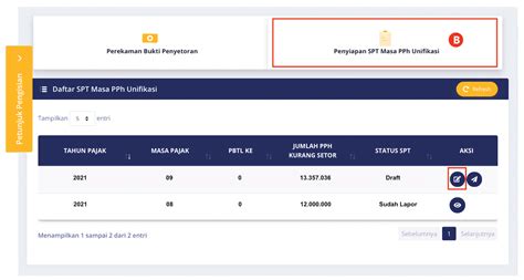 Cara Lapor SPT Masa PPh Unifikasi Ortax