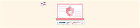 Vulnerability In Cyber Security Scaler Topics