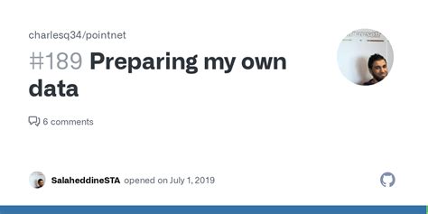 Preparing My Own Data · Issue 189 · Charlesq34pointnet · Github