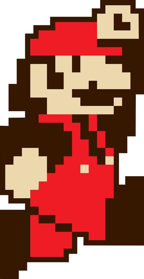 Jumpman Mario Pixel Art