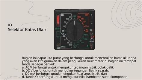dasar dasar multimeter analog dan digital pptx