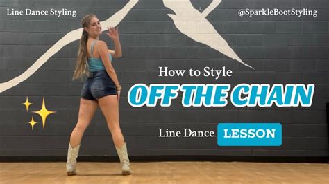 OFF THE CHAIN | Line Dance Lesson and Styling | Phrased Advanced Line Dance - YouTube