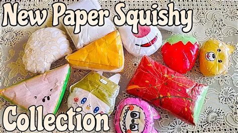 New Paper Squishy Collection Youtube
