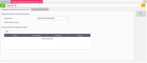 Pengaturan SmartLink Virtual Account Ultima Tekno Solusindo