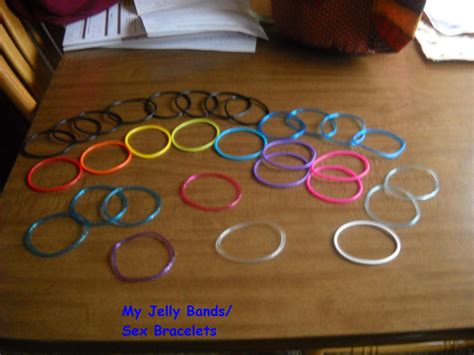 Jelly Bands Sex Bracelets By Jellybandbeliever On Deviantart