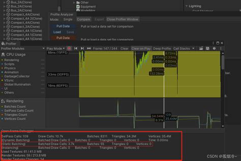 Unity性能优化篇二 静态合批步骤与所有注意事项游戏运行时使用代码启动静态合批unity勾选静态 Csdn博客