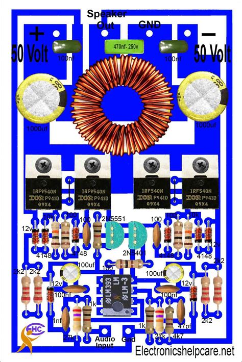 1000w Power Amplifier Circuit Diagram Artofit
