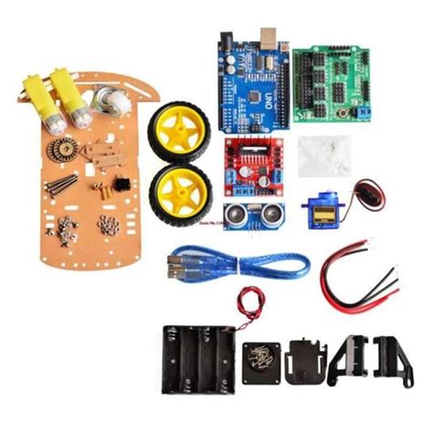 Promo Avoidance Tracking Motor Smart Robot Car Chassis Kit 2wd Arduino Diskon 23 Di Seller Alam