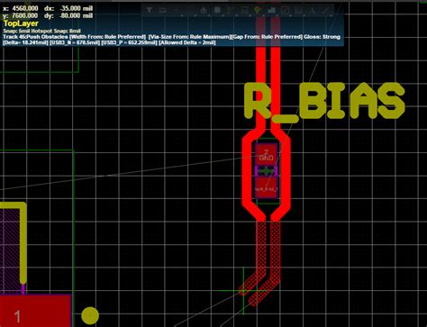 Routing Differential Pairs In A Pcb Layout With Altium Designer