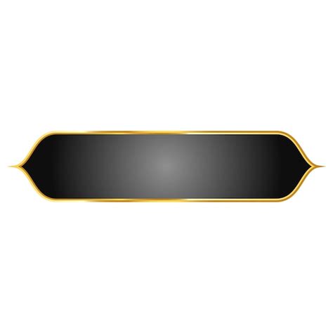 Premium Vector Black Text Box Abstract Islamic Shape Banner Clipart