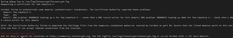 help the dns problem help let s encrypt community support