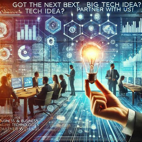 Algorithm Technologies On Linkedin Got The Next Big Tech Idea Partner With Us Idea For