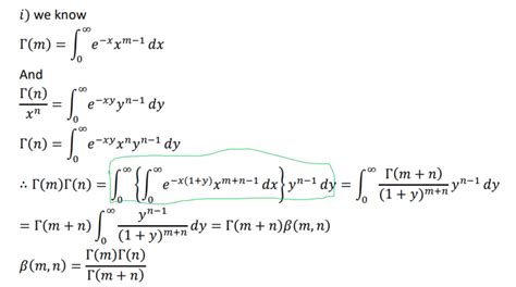 Relation Between Beta And Gamma Functions • Physics Forums