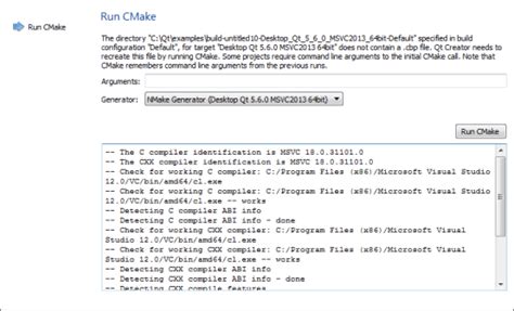 Setting Up A Cmake Project Qt Creator Manual