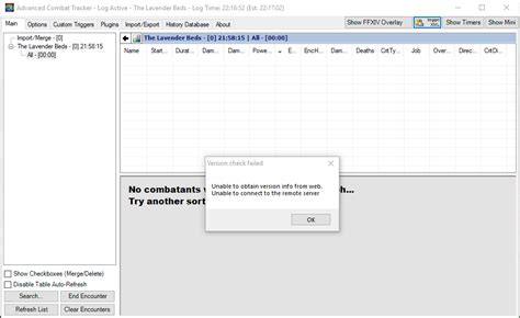 act unable to connect to remote server — act forums