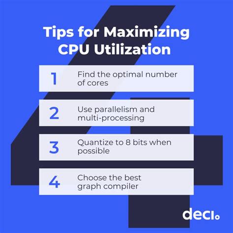 Deci Ai On Linkedin 4 Tips For Maximizing Cpu Utilization