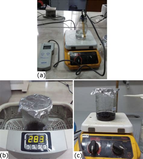 Digital Photograph Of Synthesis Of Tio2 Decorating Mwcnts Using Ticl4