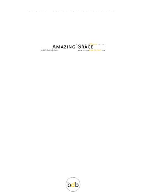Amazing Grace Barlow Bradford Publishing