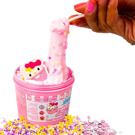Slimygloop Scoops Hello Kitty Strawberry Ice Cream Mastermind Toys