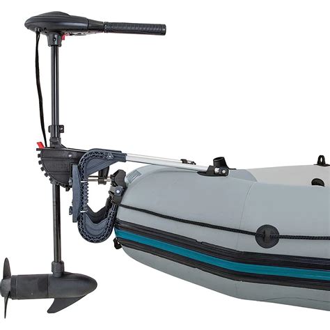 Motor Fueraborda Eléctrico 12v Dc 480w 8 Marchas Para Barco Intex