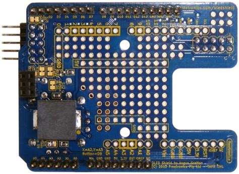 Freetronics Oled Shield Lcd Adapter Australia
