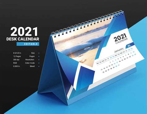 Downloadable Table Calendar Template For Easy Organization