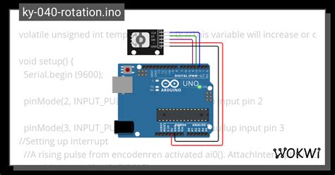 Ky Rotation Ino Copy Wokwi ESP STM Arduino Simulator
