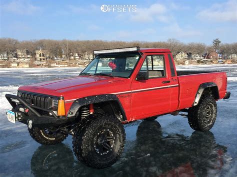 1989 Jeep Comanche With 15x8 13 Tuff T01 And 33125r15 Cooper