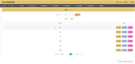 java php node js python网上书店管理系统【2024年毕设】 csdn博客