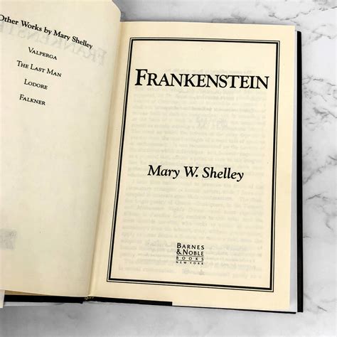 Frankenstein By Mary W Shelley 1993 Hardcover • Bandn