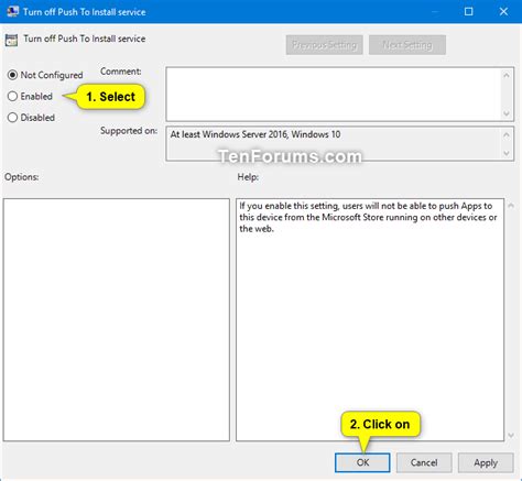 Disable Remotely Install Apps From Microsoft Store In Windows 10