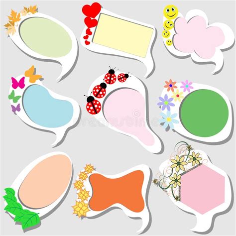 Funny Frames Stock Vector Illustration Of Clip Cheerful 25345790
