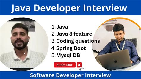 java developer interview spring boot java 8 feature mock