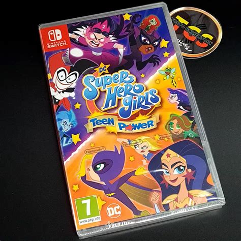 Dc Super Hero Girls Teen Power Switch Eu Physical Game In En Fr De Es