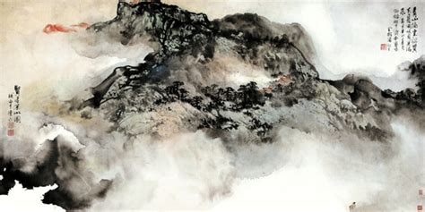 山水卷作者画家 山水卷画作者 山水卷的画家 大山谷图库