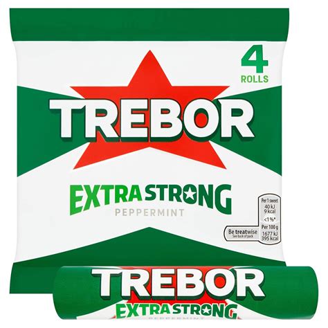 Trebor Rollo Extra Fuerte De Trebor Extra Fuerte De Menta De Menta Yaxa Colombia