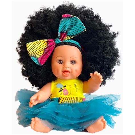Orijin Bees Dream Love Bee 12 Inch Black Doll African American Doll Biracial Doll Afro Doll