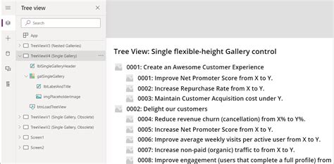 Power Apps Tree Control Canviz