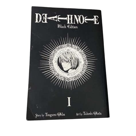 Death Note Black Edition Manga Book 1 By Tsugumi Ohbas