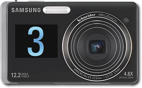 Best Buy Samsung 12 2 Megapixel Digital Camera Black Tl220 Black