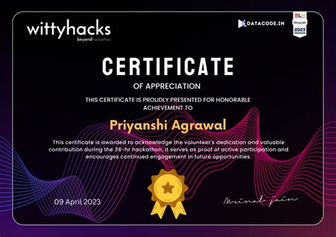 Priyanshi Agrawal On Linkedin Indore Wittyhacks3 Hackathon2023 Datacode Websitemanager