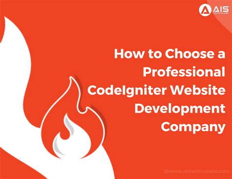 How To Choose A Professional Codeigniter Website Development Company