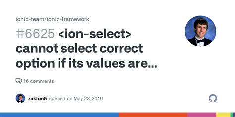 Cannot Select Correct Option If Its Values Are Objects And Ngmodel Is Tied To A Different