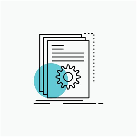 App Build Developer Program Script Line Icon 13036644 Vector Art At