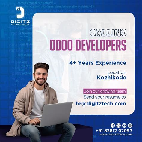 Odoodeveloper Joinourteam Hiring Digitz Digitalmarketing Web