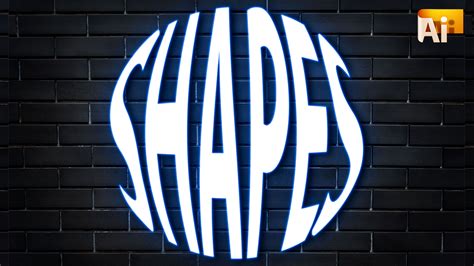 Warp Text Into Shapes With Illustrator